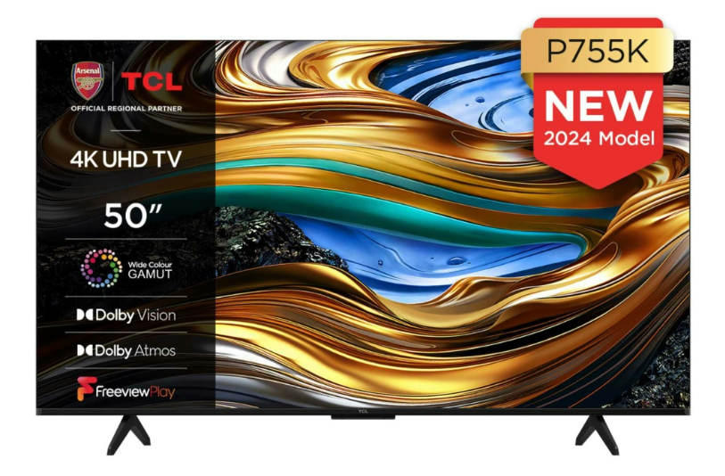 TCL 50″ 4K HDR Smart TV | CS Rentals